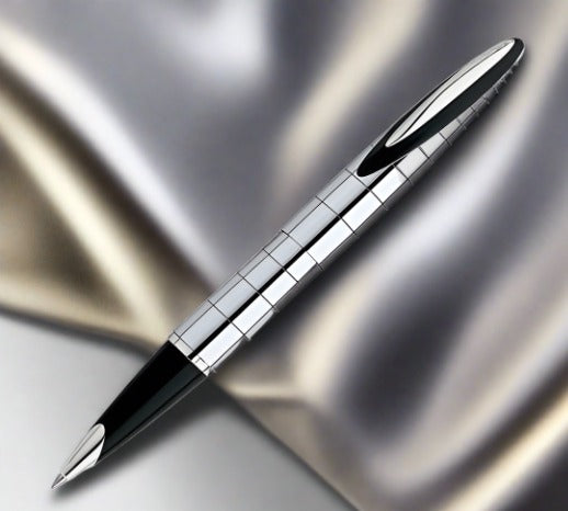 A T Cross Verve Radial Chrome Rollerball Pen | The Gift Emperor Shop